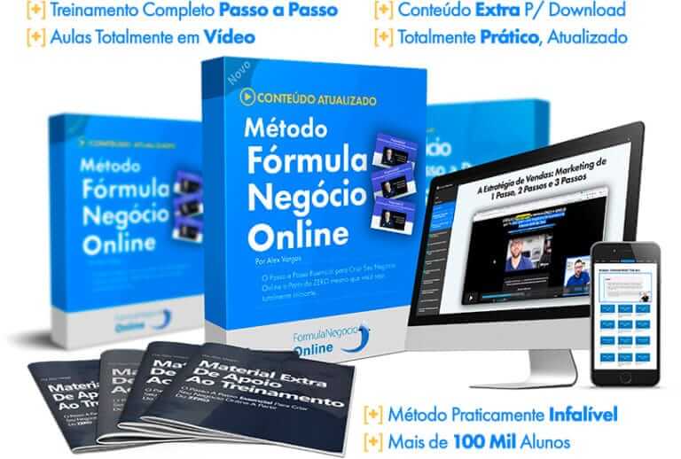 Curso Fórmula Negócio Online FNO Alex Vargas Funciona 2025?