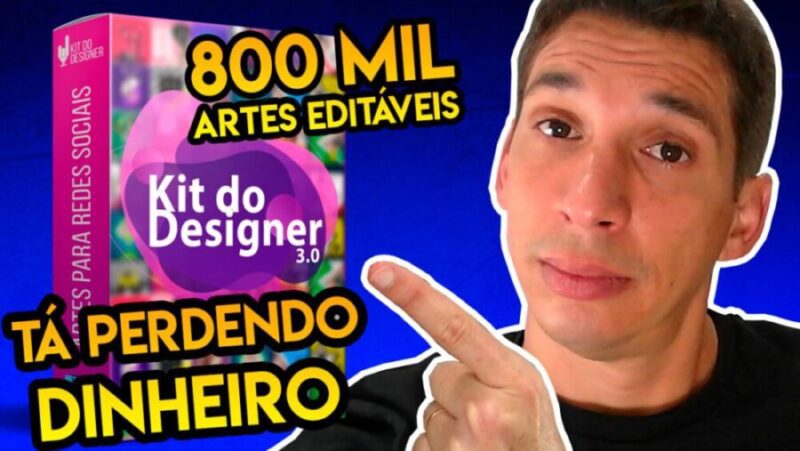 Kit do Designer Download: Pacote Mais de 800 Mil Arquivos Editáveis