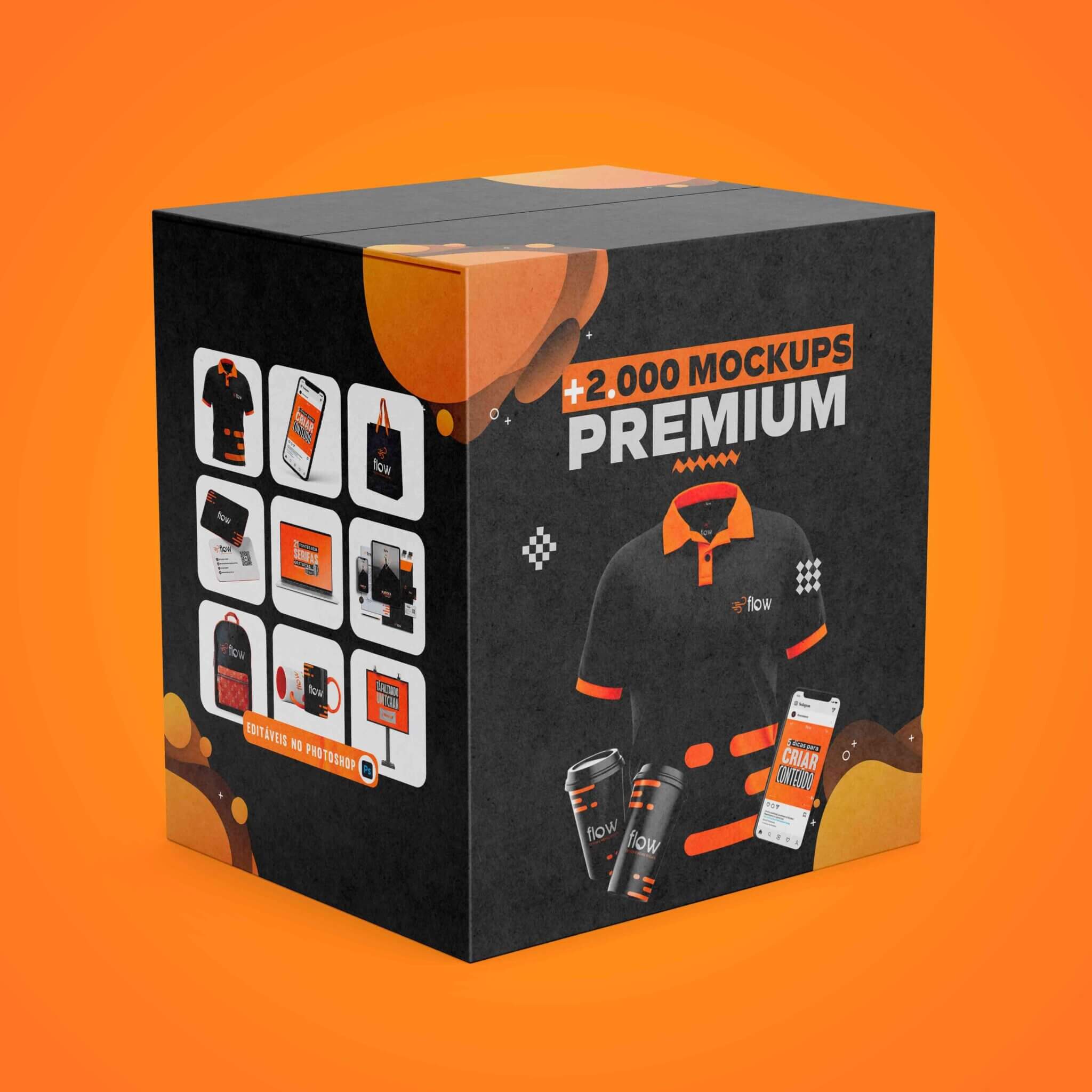 Mockups Premium Flow É Bom Funciona? +2.000 Mockups Alta Definição