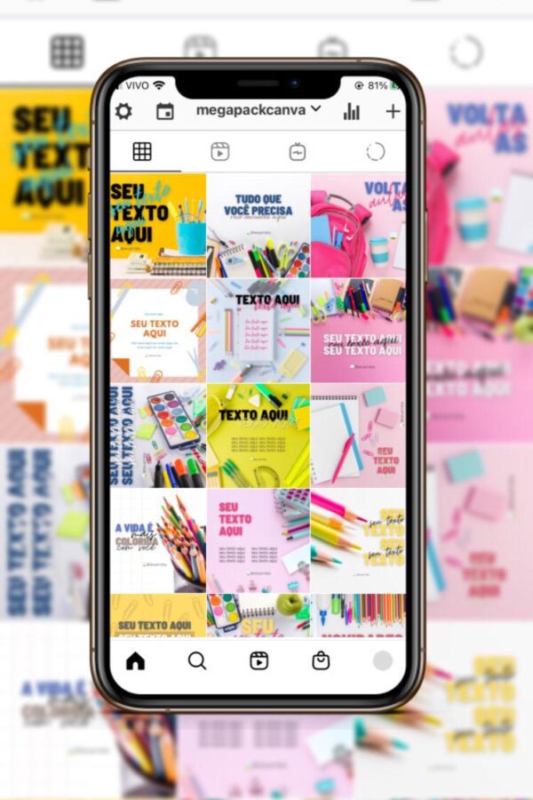 Mega Pack Canva +3000 Modelos de Posts Profissionais para Redes Sociais